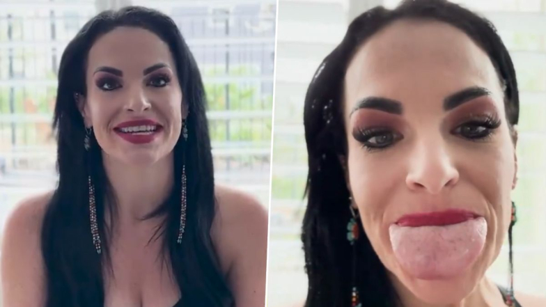 Widest Tongue- Guinness World Records: వామ్మో అంత పెద్ద నాలుకా.. 7.90 ...