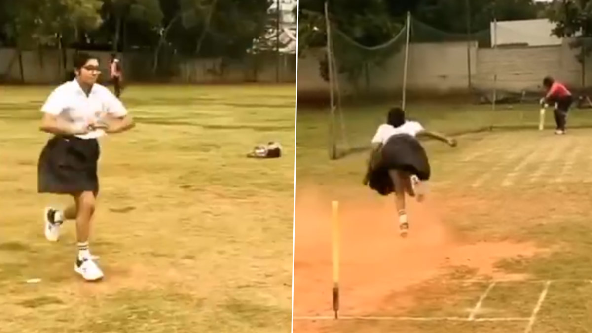 'Lady Jasprit Bumrah': వీడియో ఇదిగో, జస్ప్రీత్ బుమ్రాలాగా బౌలింగ్ ...