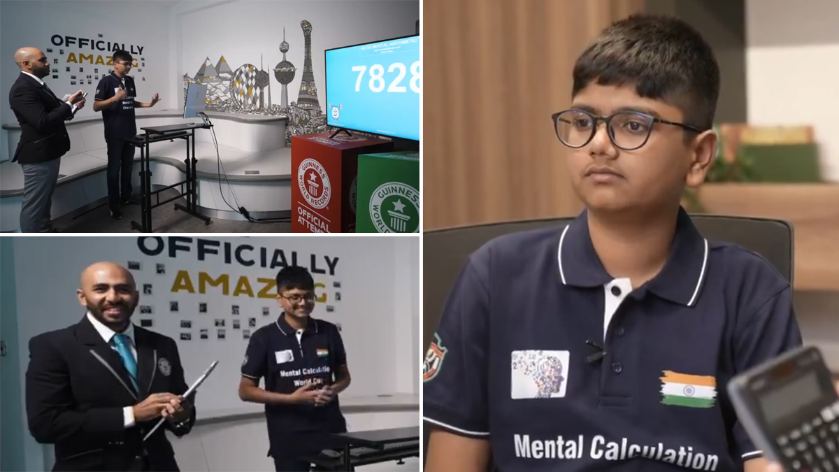 Human Calculator Kid: ఒకటి కాదు రెండు కాదు ఆరు గిన్నిస్‌ రికార్డులు ...