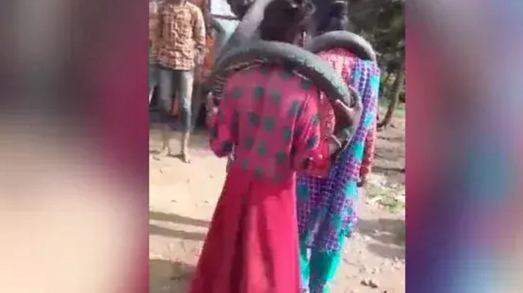 Madhra Pradesh: ప్రేమికులను దారుణంగా హింసించిన గ్రామస్థులు, మెడలో ...