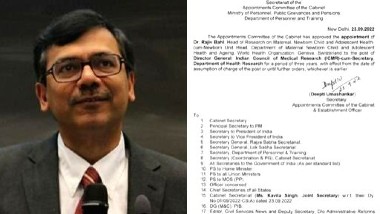 Dr Rajiv Bahl: ఐసీఎంఆర్ చీఫ్‌గా డా.రాజీవ్ బహల్,నియామక ఉత్తర్వులు జారీ ...