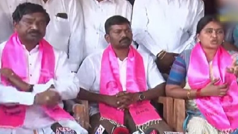 MLA Rajaiah Meets Sarpanch Navya: సర్పంచ్ నవ్య ఇంటికి వెళ్లి క్షమాపణ ...