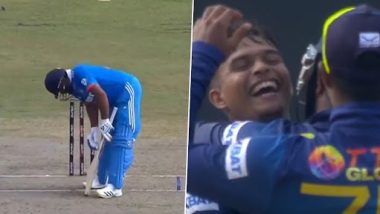 Rohit Sharma Wicket Video: దునిత్ స్పిన్ మాయాజాలానికి చిక్కిన రోహిత్ ...