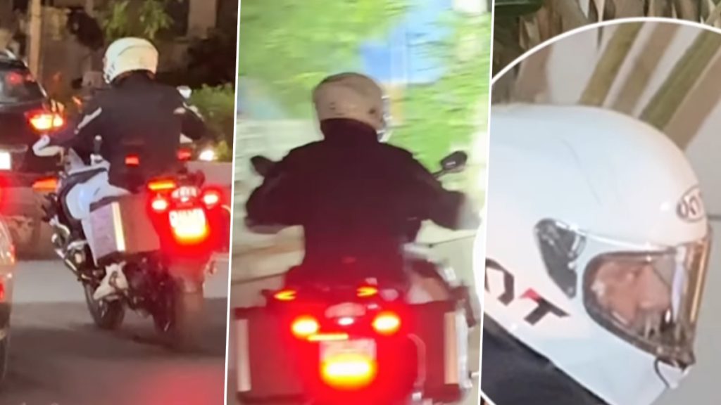 Ajith Kumar Rides His Superbike in Hyderabad: వీడియో ఇదిగో, తన సూపర్ ...
